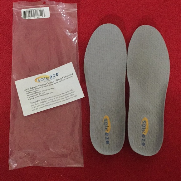 soleeze | Shoes | Soleeze Spring Loaded Shoe Insoles Xl Shoe 113 | Poshmark